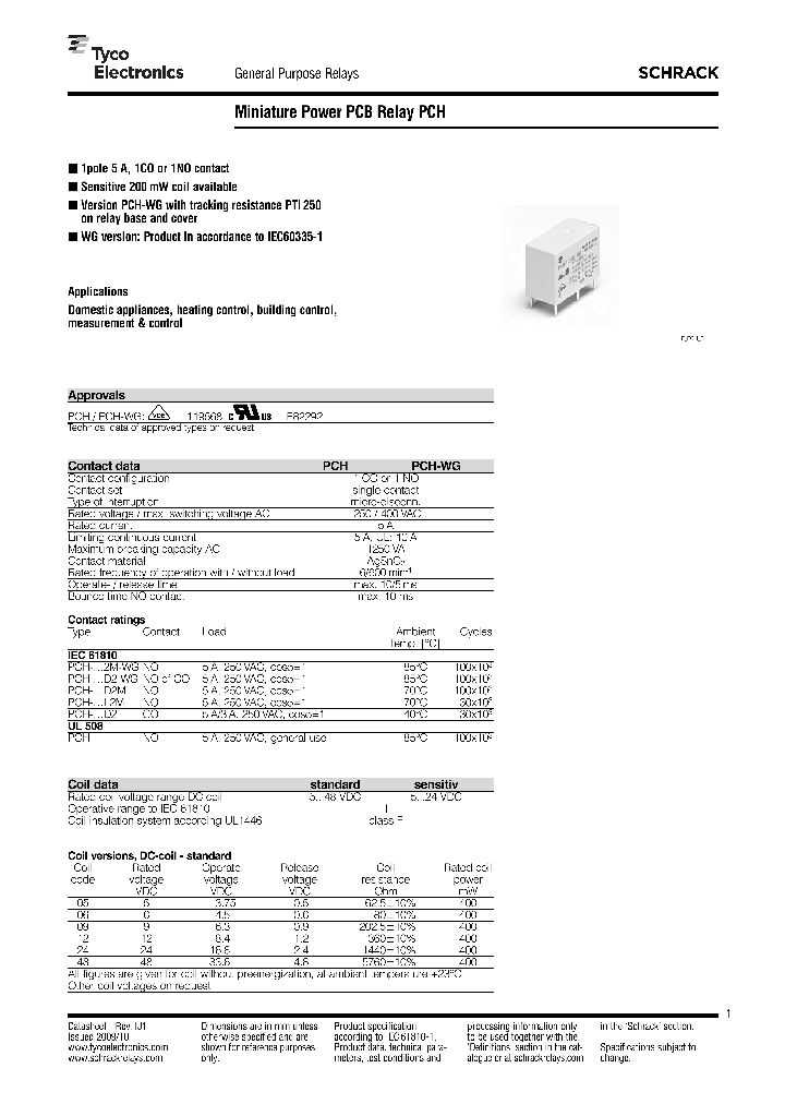 PCH_5038597.PDF Datasheet Download --- IC-ON-LINE