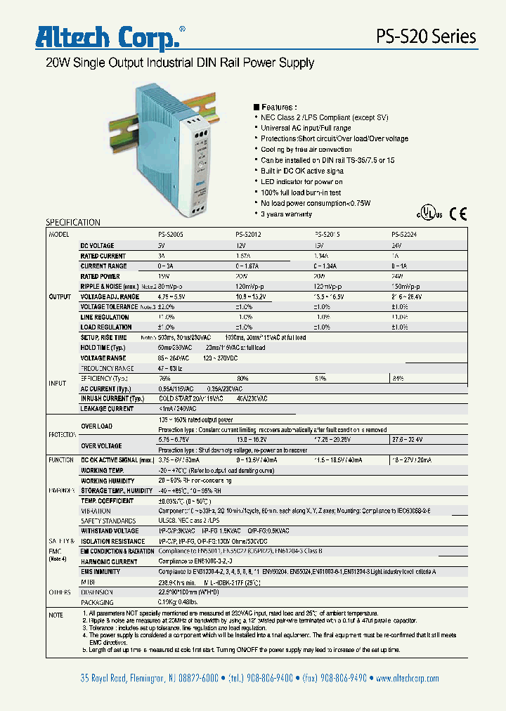 PS-S2024_5051506.PDF Datasheet Download --- IC-ON-LINE