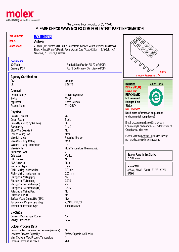 79109-1013_5057318.PDF Datasheet Download --- IC-ON-LINE