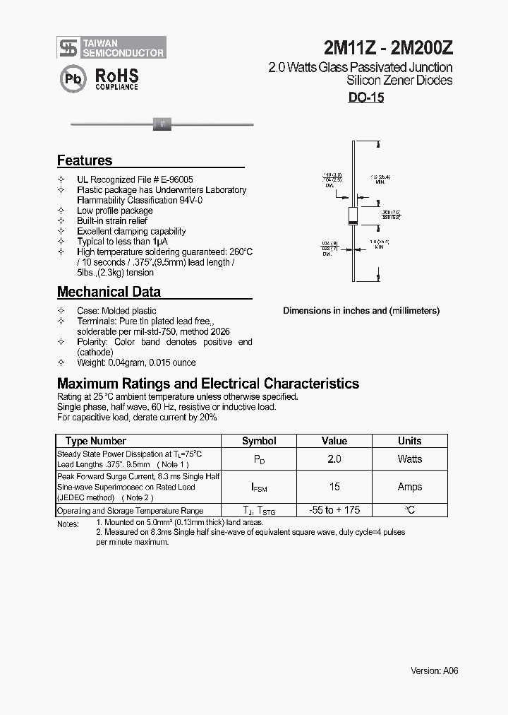 2M17Z_5060143.PDF Datasheet Download --- IC-ON-LINE