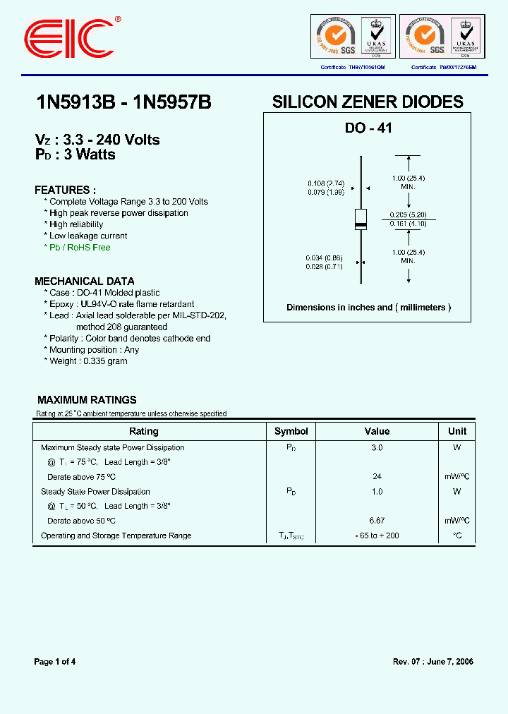 1N5950B_5062686.PDF Datasheet Download --- IC-ON-LINE