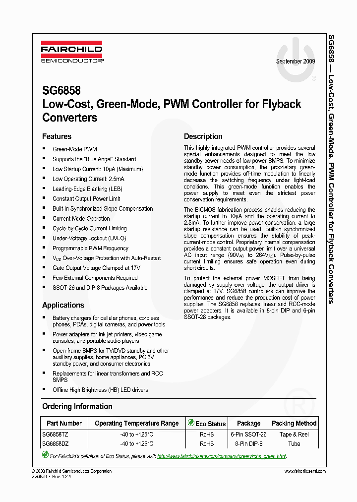 SG6858_31639.PDF Datasheet Download --- IC-ON-LINE