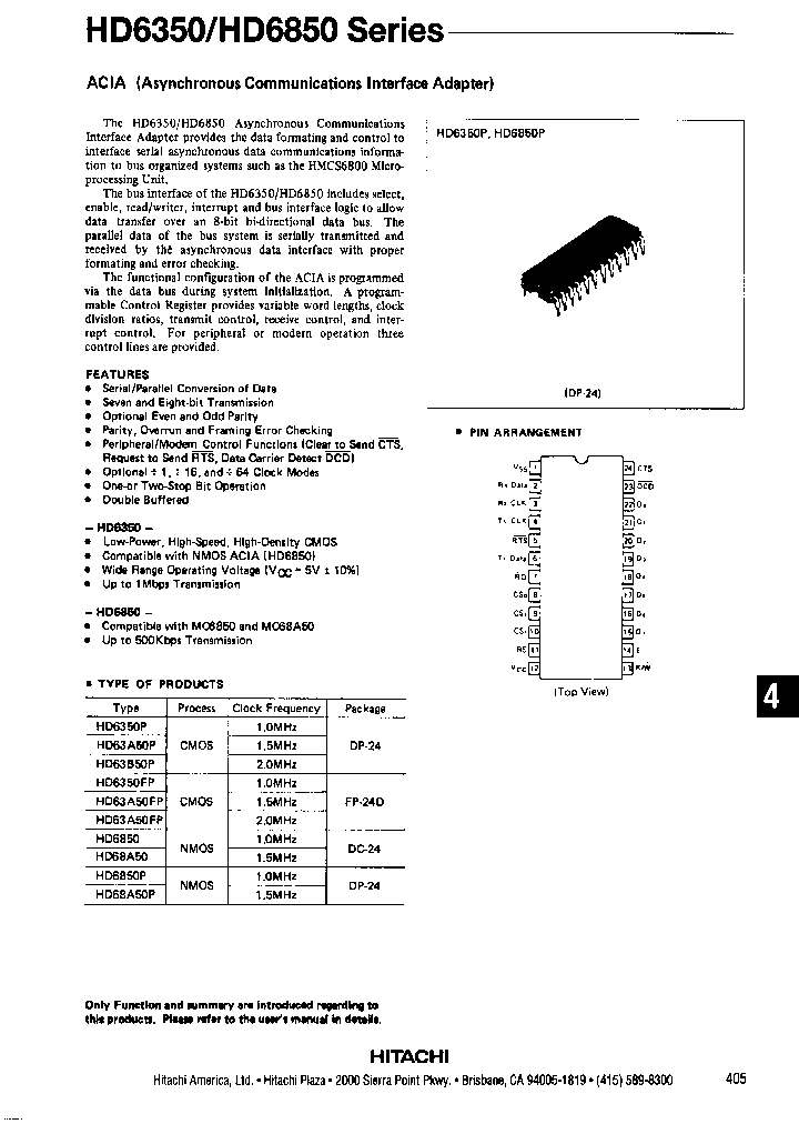 HD63B50_40827.PDF Datasheet Download --- IC-ON-LINE