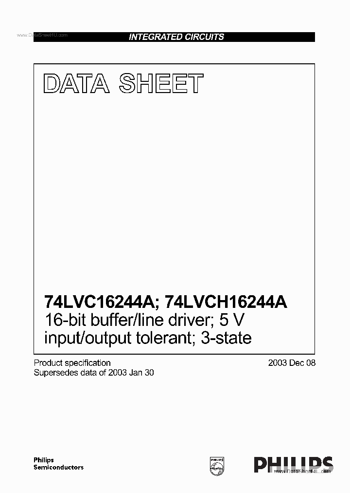 74LVC16244A_68263.PDF Datasheet Download --- IC-ON-LINE