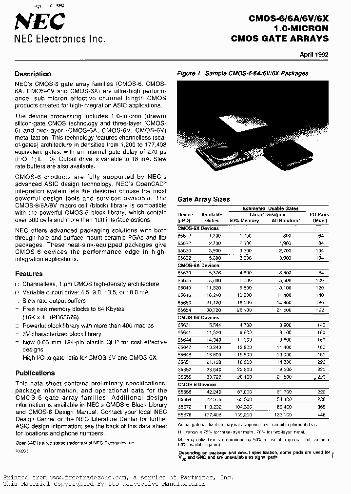 UPD65013_86865.PDF Datasheet Download --- IC-ON-LINE