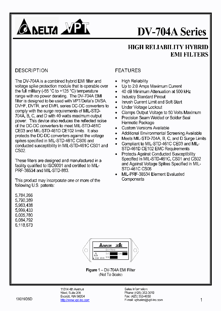 DV-704A-XXX_139780.PDF Datasheet Download --- IC-ON-LINE