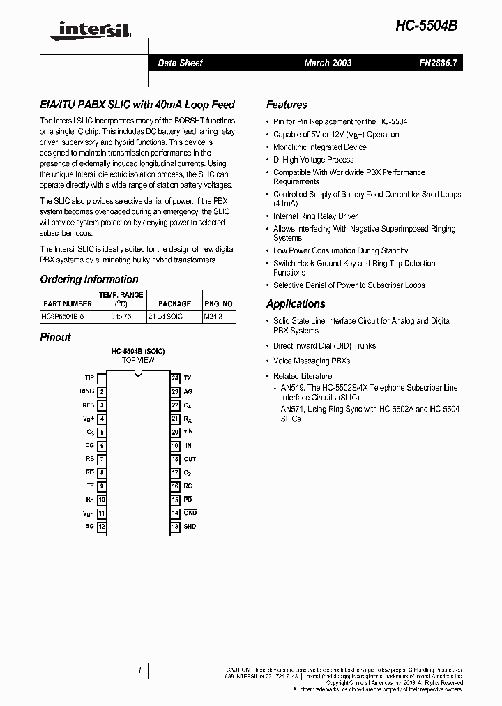 HC9P5504B-5X96_160663.PDF Datasheet Download --- IC-ON-LINE