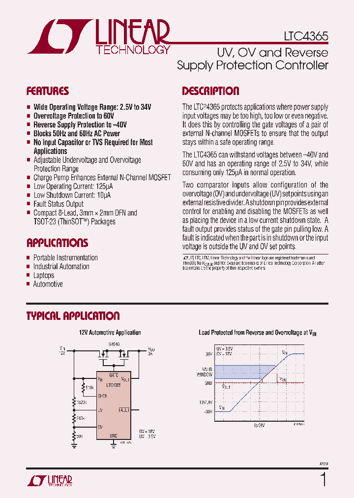 LT4256_176611.PDF Datasheet Download --- IC-ON-LINE