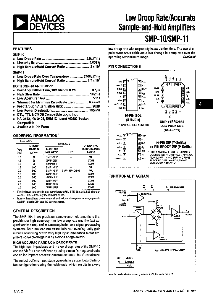SMP-10_157165.PDF Datasheet Download --- IC-ON-LINE