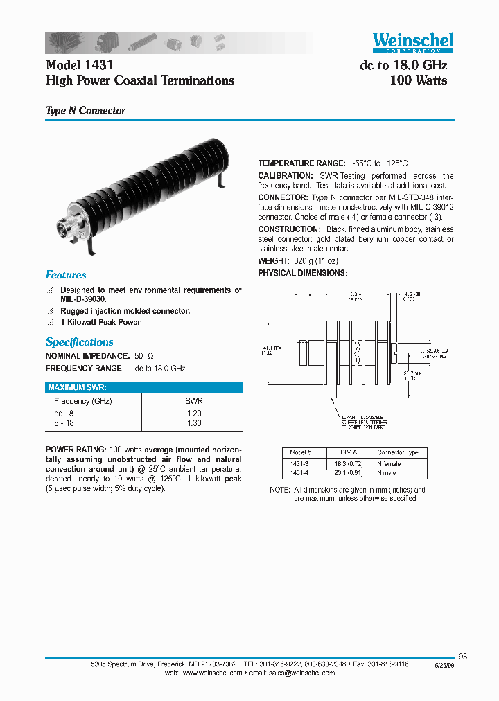 1431-3_192088.PDF Datasheet Download --- IC-ON-LINE