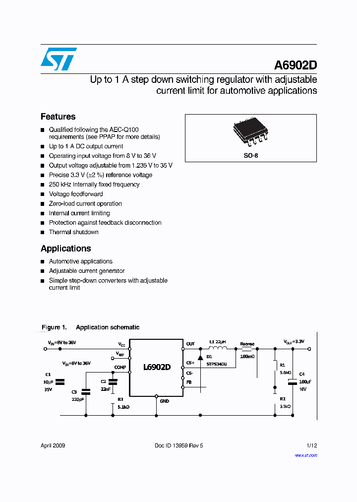 A6902D_162143.PDF Datasheet Download --- IC-ON-LINE