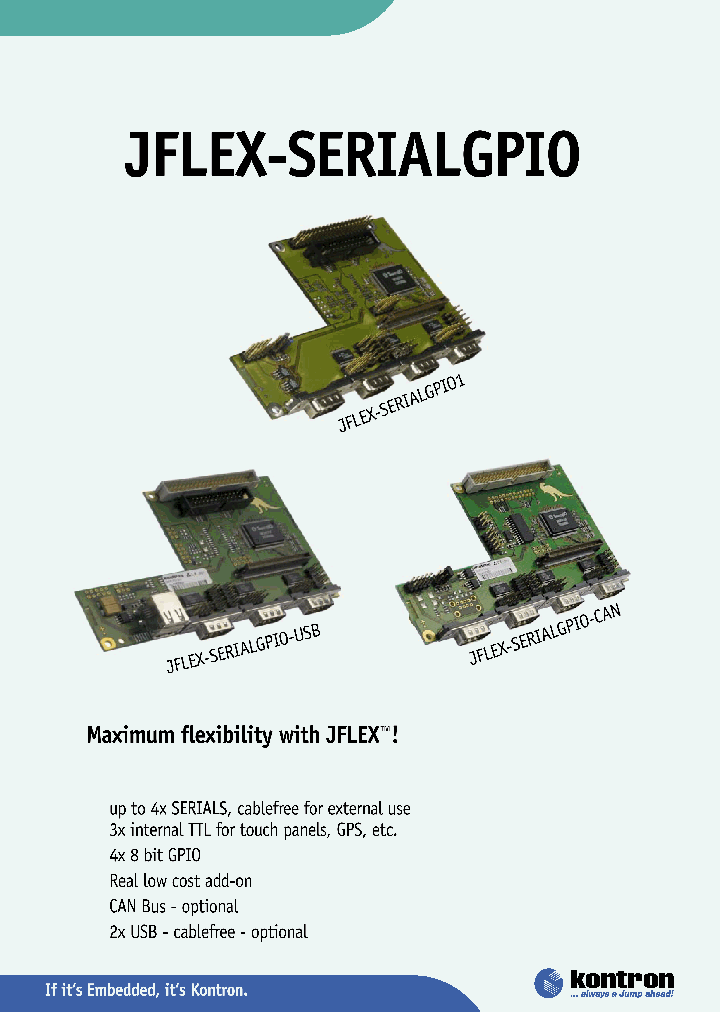 JFLEX-SERIALGPIO1_211684.PDF Datasheet Download --- IC-ON-LINE