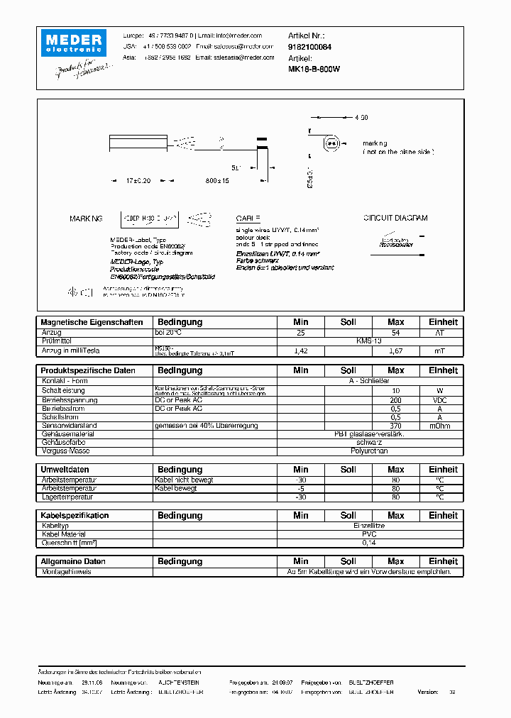 MK18-B-800W_352963.PDF Datasheet Download --- IC-ON-LINE