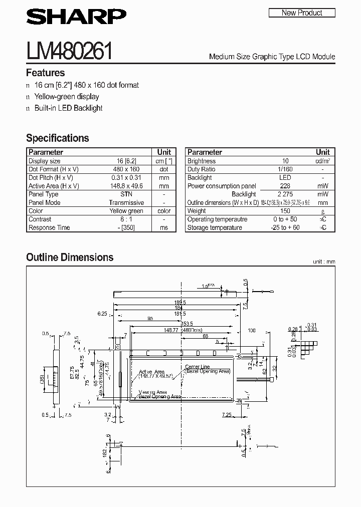 LM480261_416907.PDF Datasheet Download --- IC-ON-LINE
