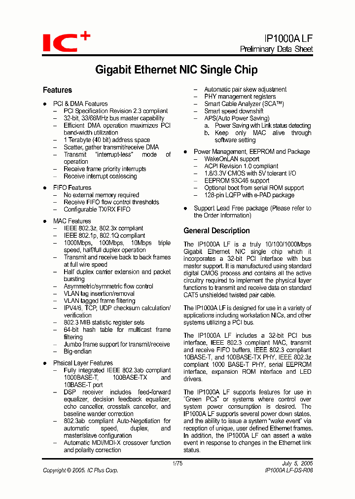 IP1000ALF-DS-R04_442368.PDF Datasheet Download --- IC-ON-LINE