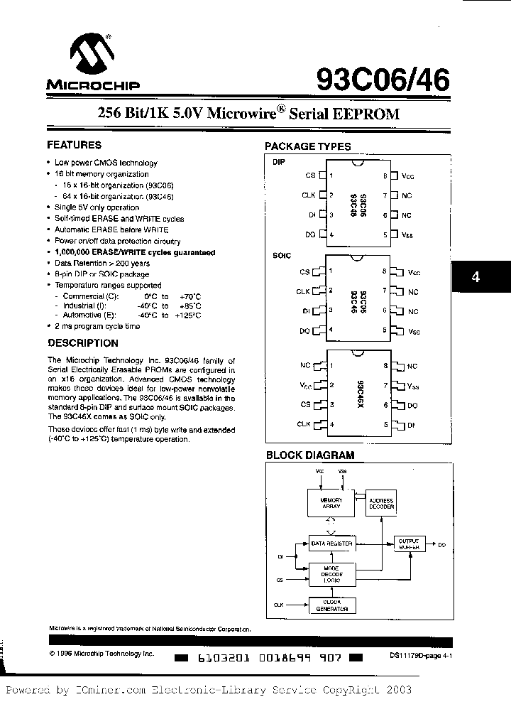 93C06-IP_336608.PDF Datasheet Download --- IC-ON-LINE