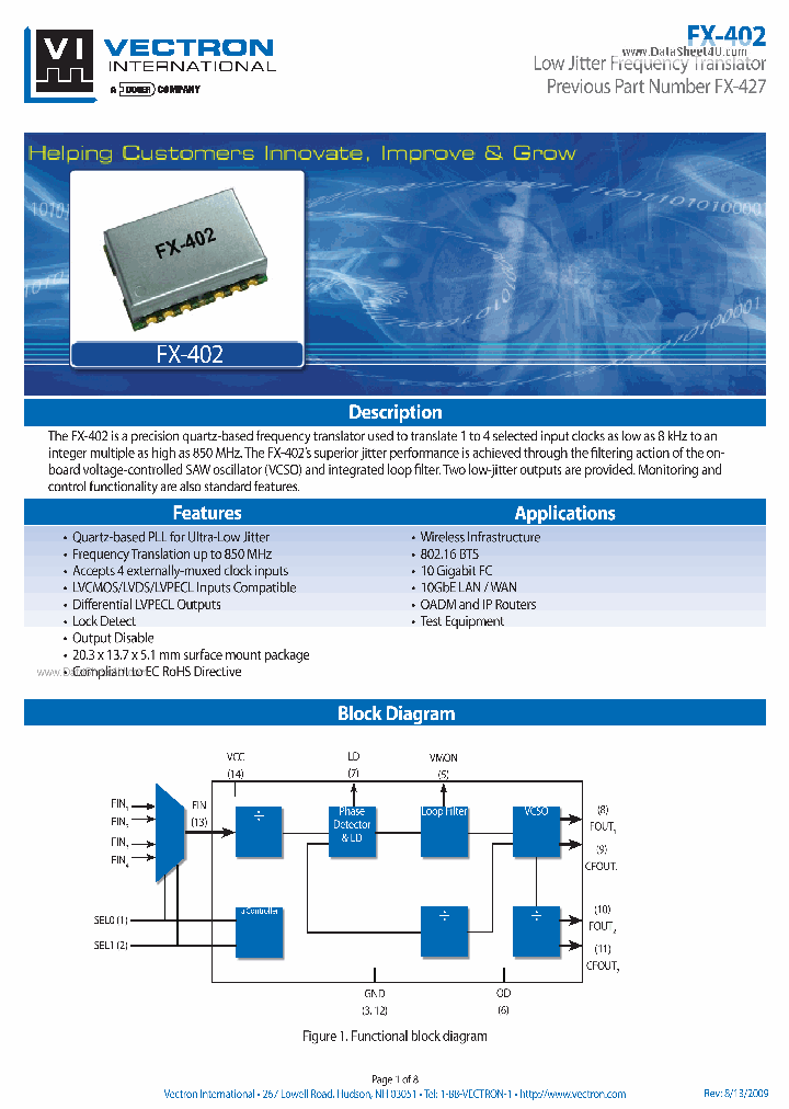 FX-402_247871.PDF Datasheet Download --- IC-ON-LINE