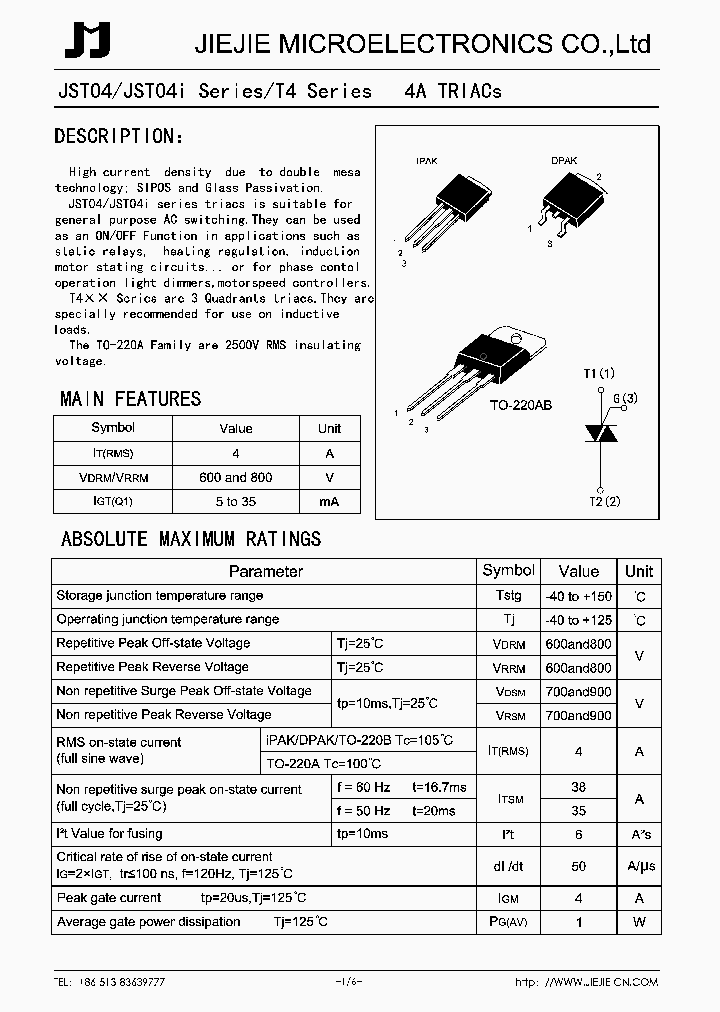 T435-800G_634889.PDF Datasheet Download --- IC-ON-LINE