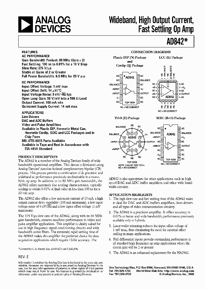 5962-89642012A_305667.PDF Datasheet Download --- IC-ON-LINE