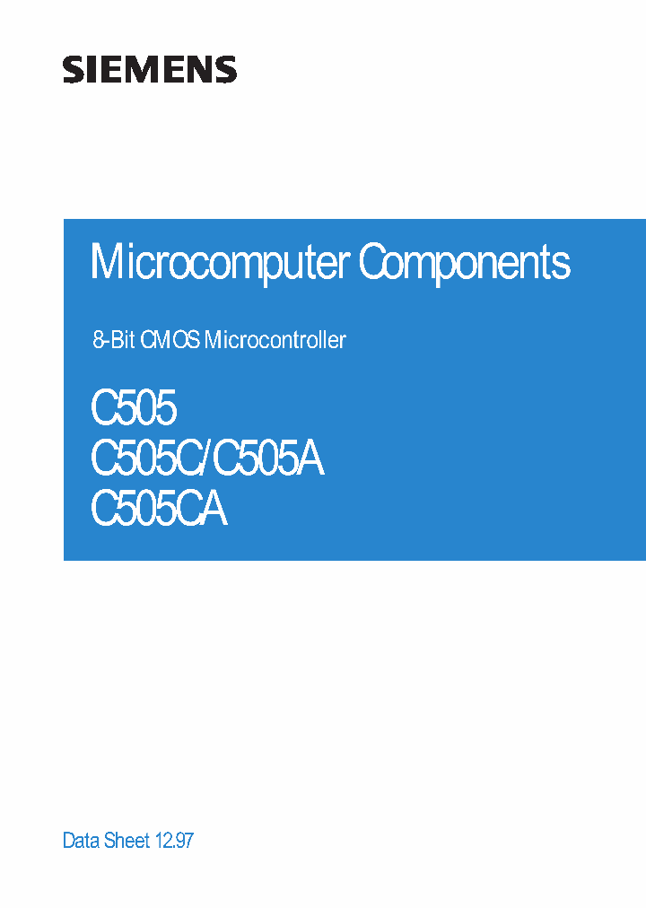 C505_372337.PDF Datasheet Download --- IC-ON-LINE