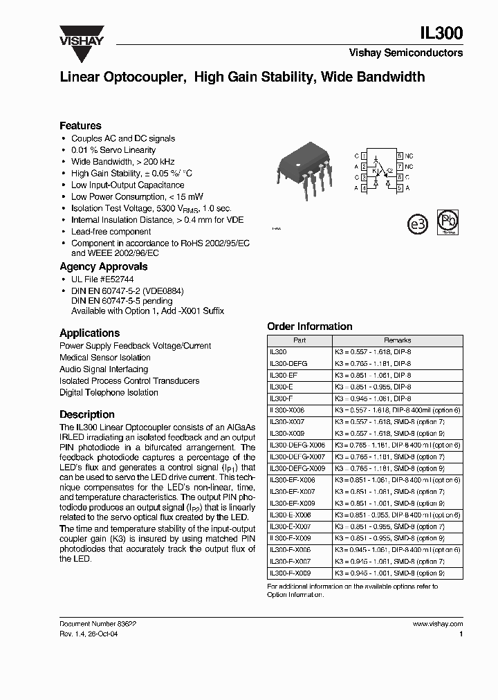 IL300-E_379845.PDF Datasheet Download --- IC-ON-LINE