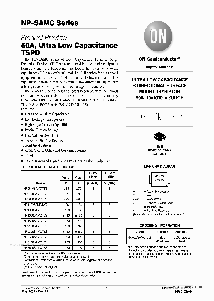 NP-SAMC_320102.PDF Datasheet Download --- IC-ON-LINE