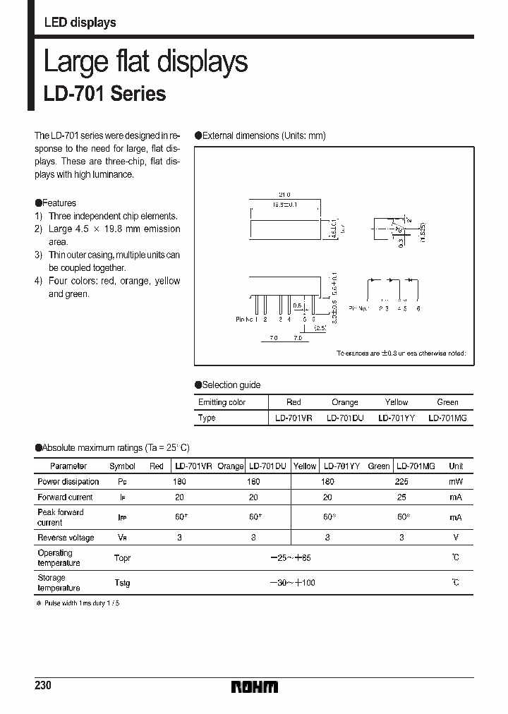 LD-701_476250.PDF Datasheet Download --- IC-ON-LINE