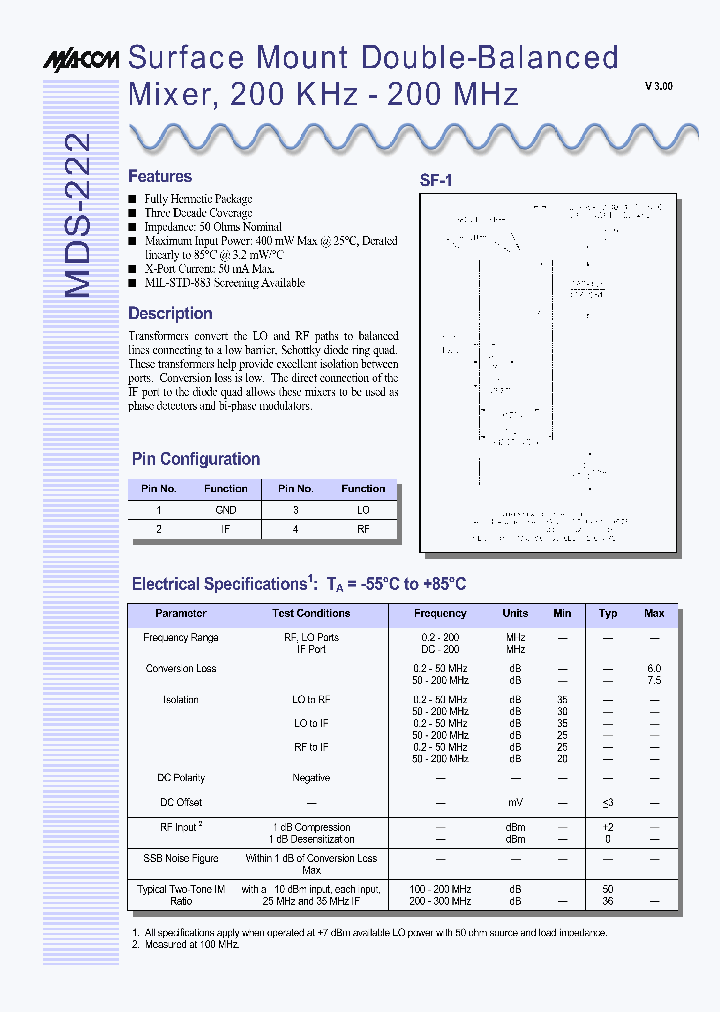 DS-222_482792.PDF Datasheet Download --- IC-ON-LINE