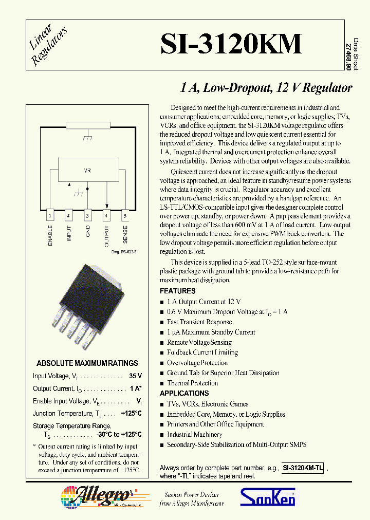 SI-3120KM_708583.PDF Datasheet Download --- IC-ON-LINE