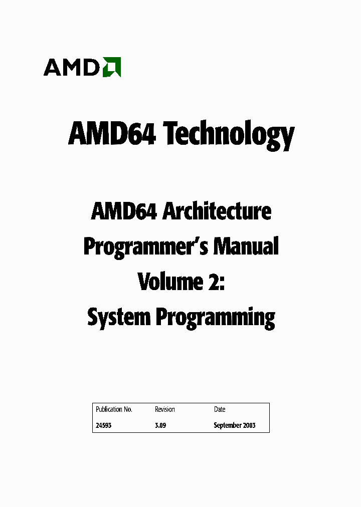 AMD64_732535.PDF Datasheet Download --- IC-ON-LINE