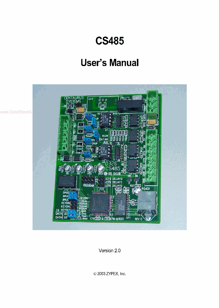 CS485_655502.PDF Datasheet Download --- IC-ON-LINE