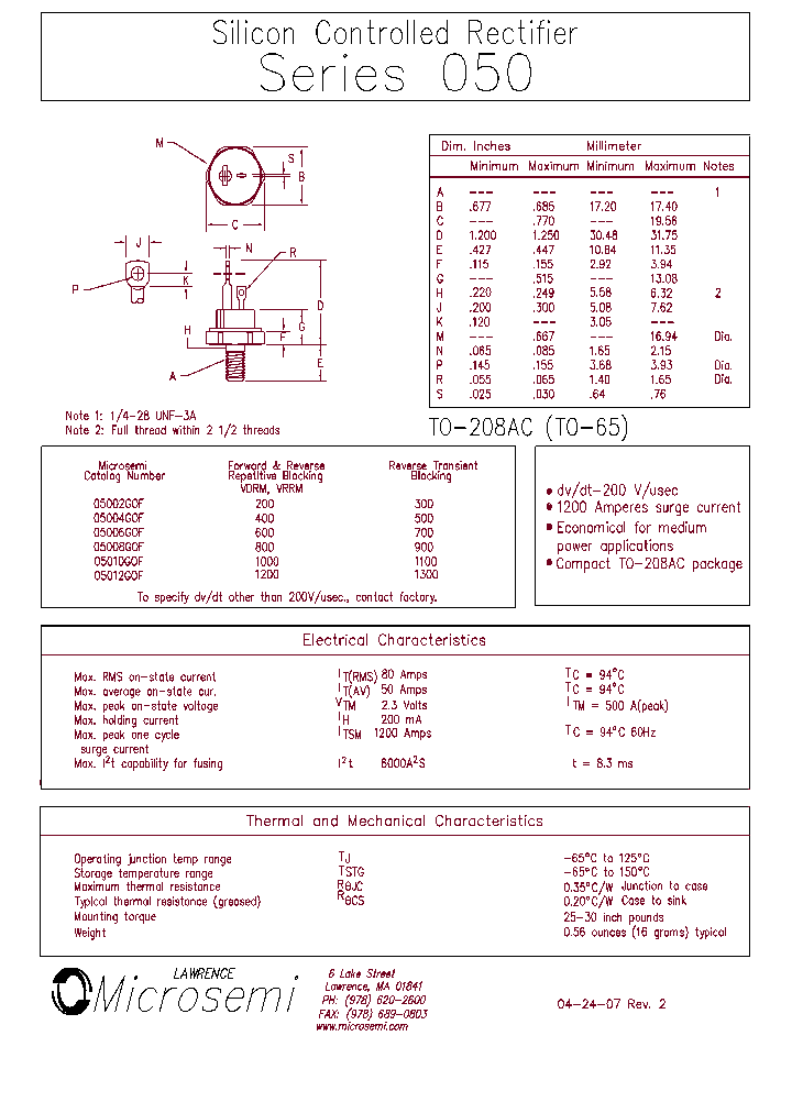050_1037433.PDF Datasheet Download --- IC-ON-LINE