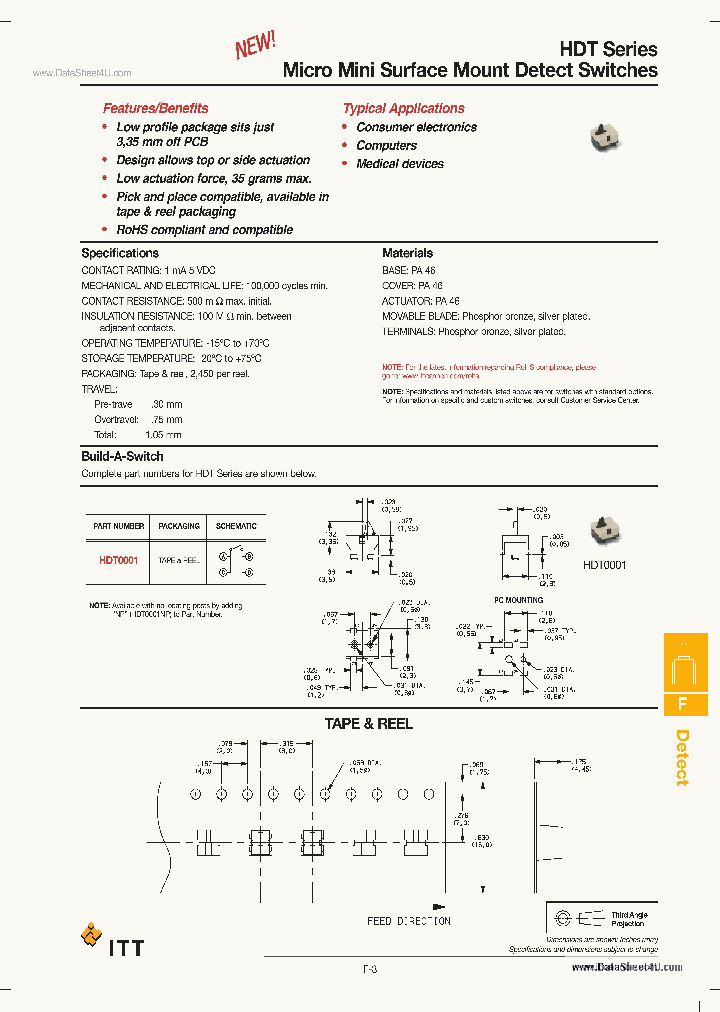 HDT_836507.PDF Datasheet Download --- IC-ON-LINE