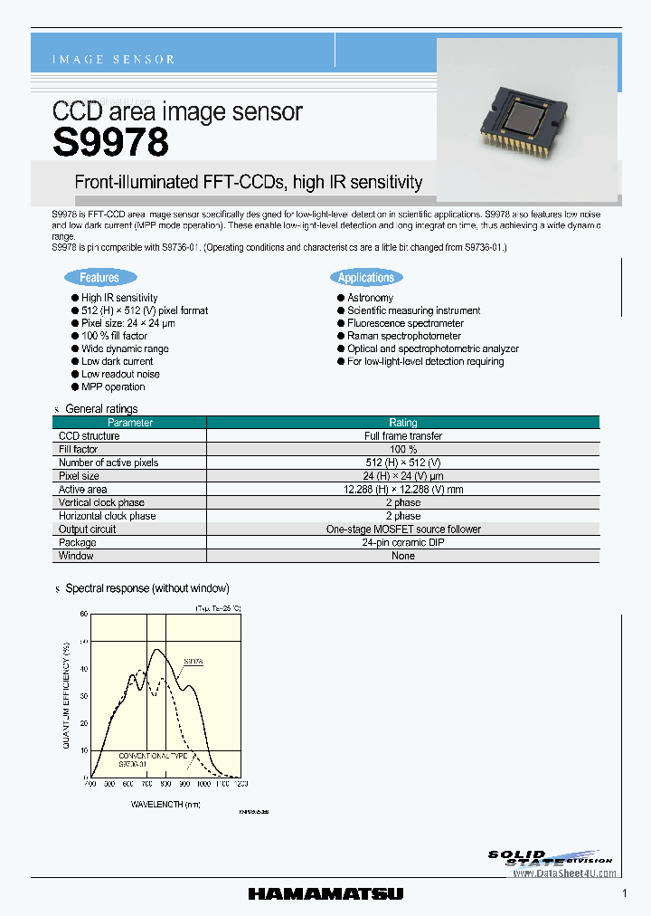 S9978_836678.PDF Datasheet Download --- IC-ON-LINE