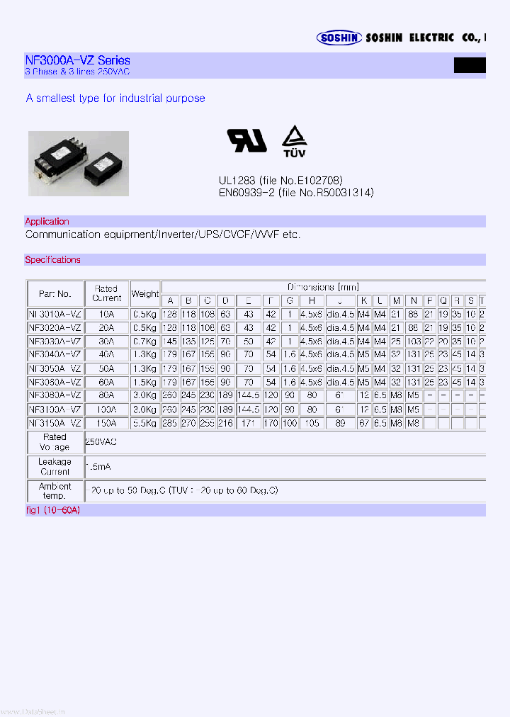 NF3060A-VZ_1379613.PDF Datasheet Download --- IC-ON-LINE