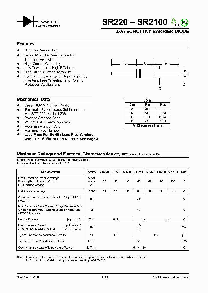 SR2100-T3_1043139.PDF Datasheet Download --- IC-ON-LINE