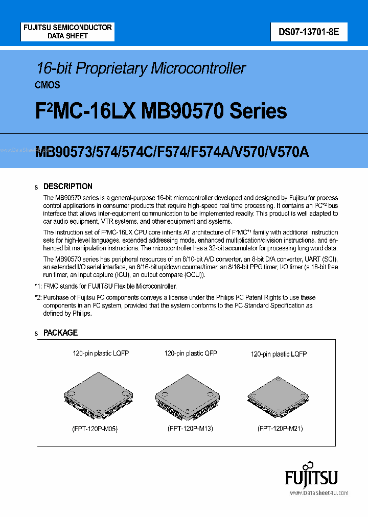 MB90574_1643534.PDF Datasheet Download --- IC-ON-LINE