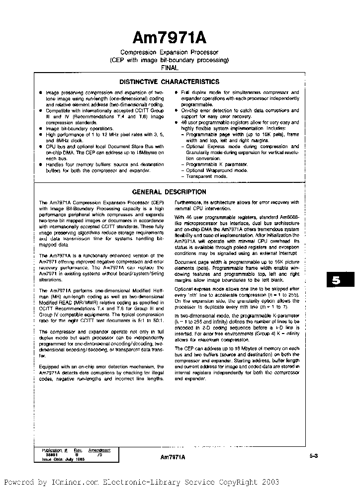 AM7971-8GC_1141815.PDF Datasheet Download --- IC-ON-LINE