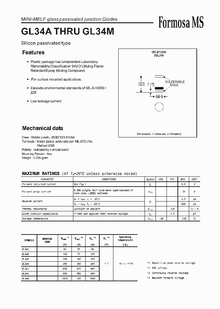 GL34K_1430805.PDF Datasheet Download --- IC-ON-LINE