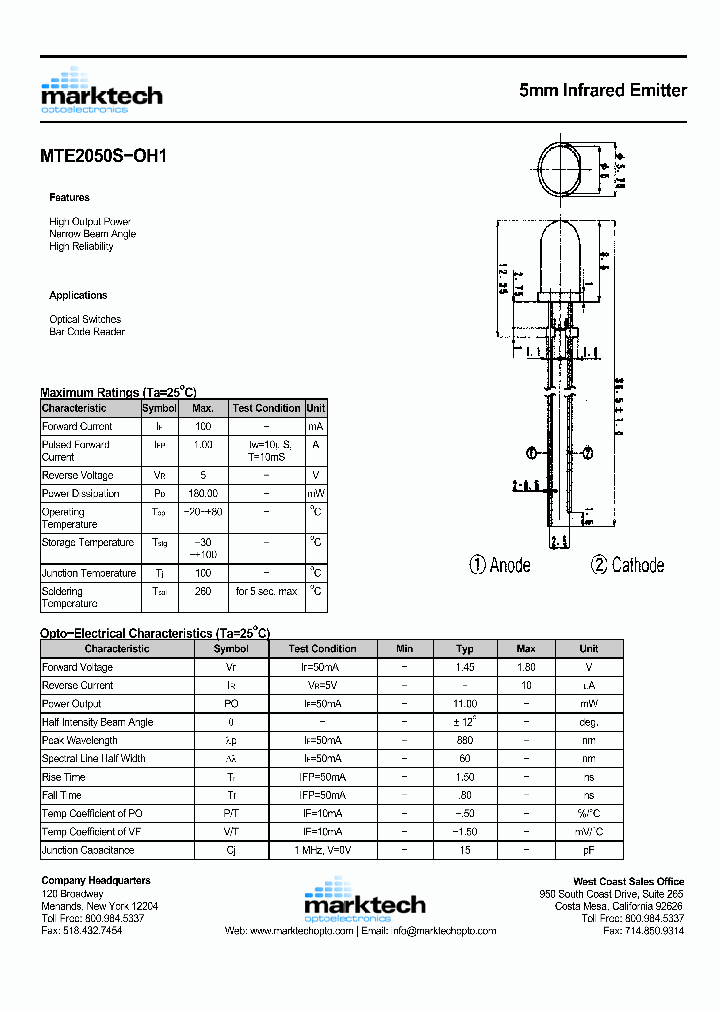 MTE2050S-OH1_1744128.PDF Datasheet Download --- IC-ON-LINE
