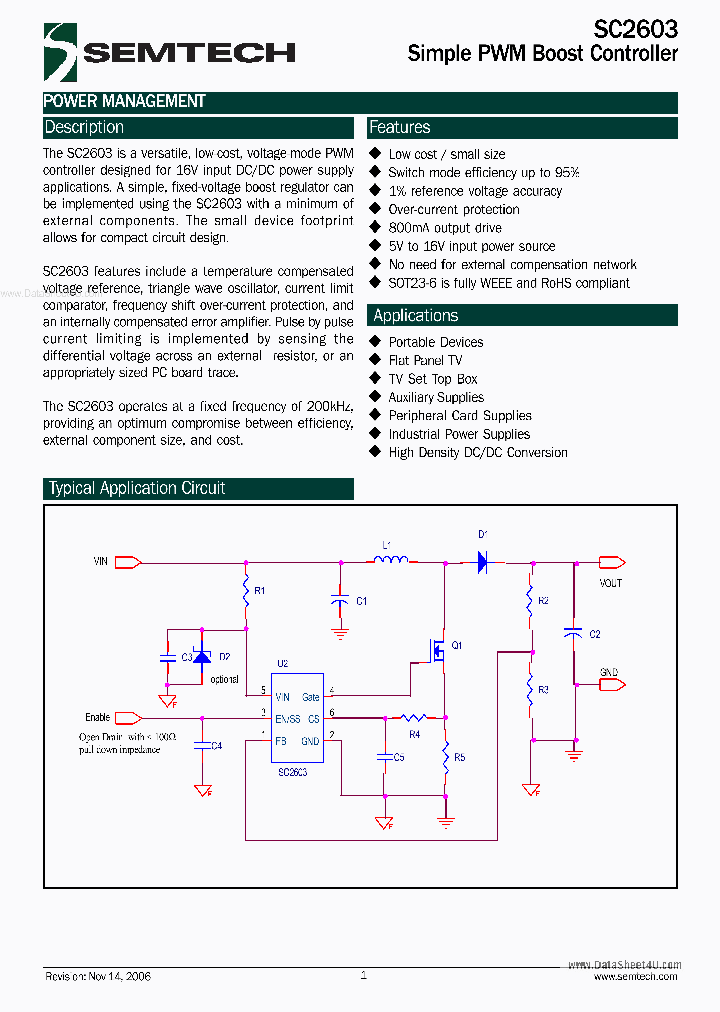 SC2603_1761044.PDF Datasheet Download --- IC-ON-LINE