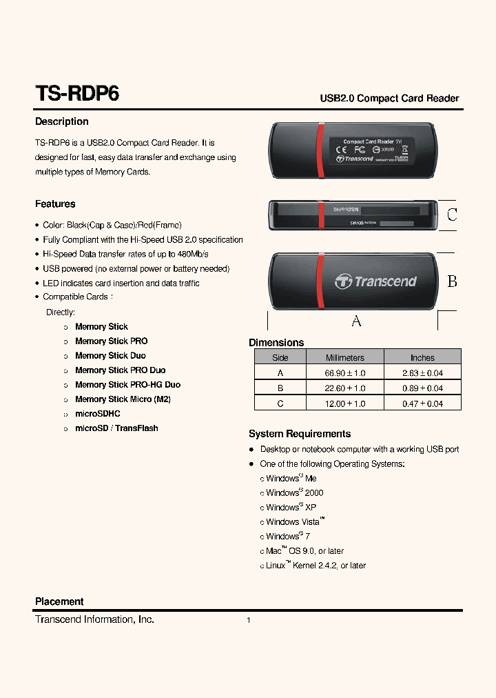 TS-RDP6_1886937.PDF Datasheet Download --- IC-ON-LINE