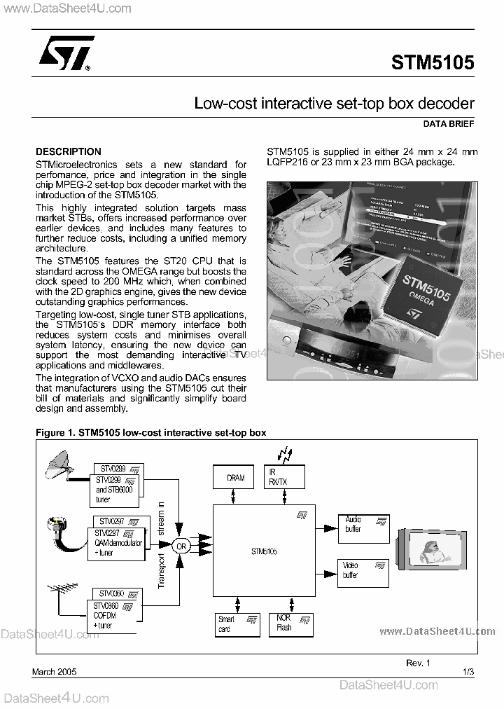 STB5105_2037530.PDF Datasheet Download --- IC-ON-LINE