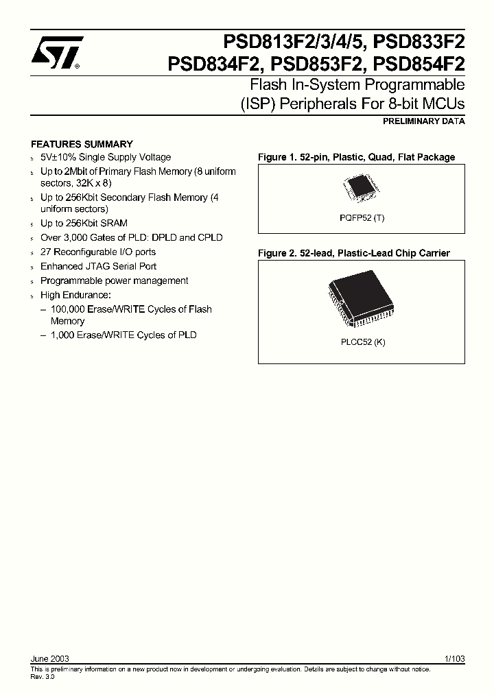 PSD8333V15MT_2048662.PDF Datasheet Download --- IC-ON-LINE