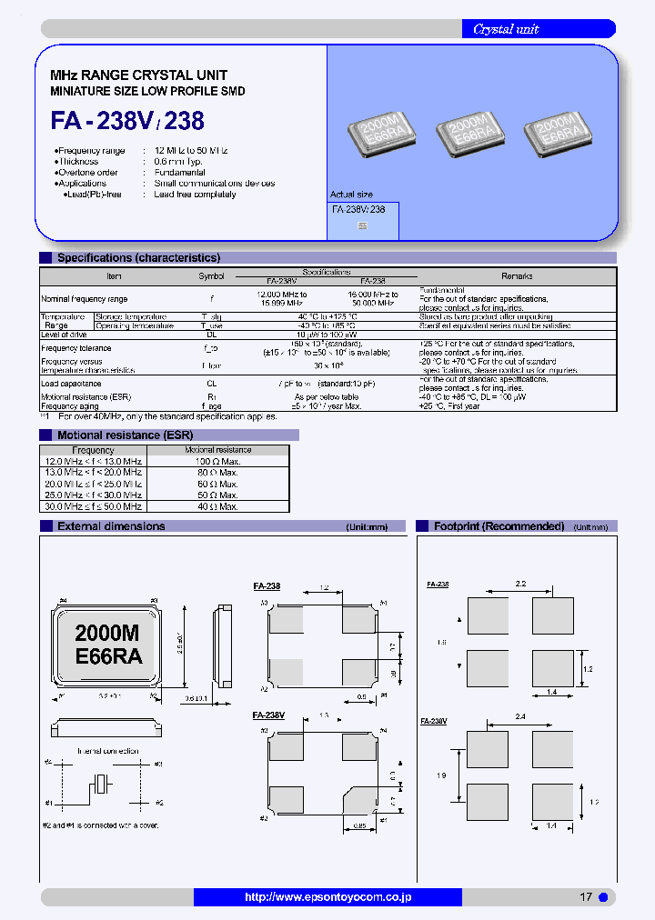 FA-238V_2089748.PDF Datasheet Download --- IC-ON-LINE