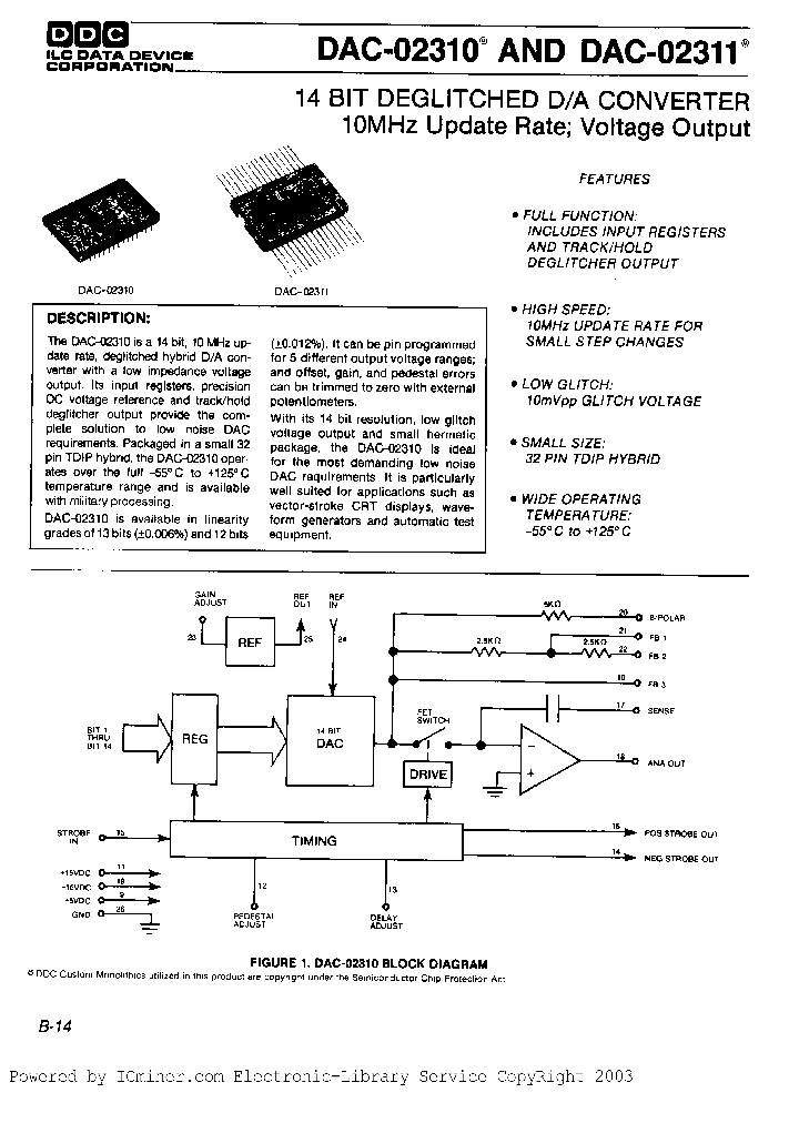 DAC-02310-312_2382800.PDF Datasheet Download --- IC-ON-LINE