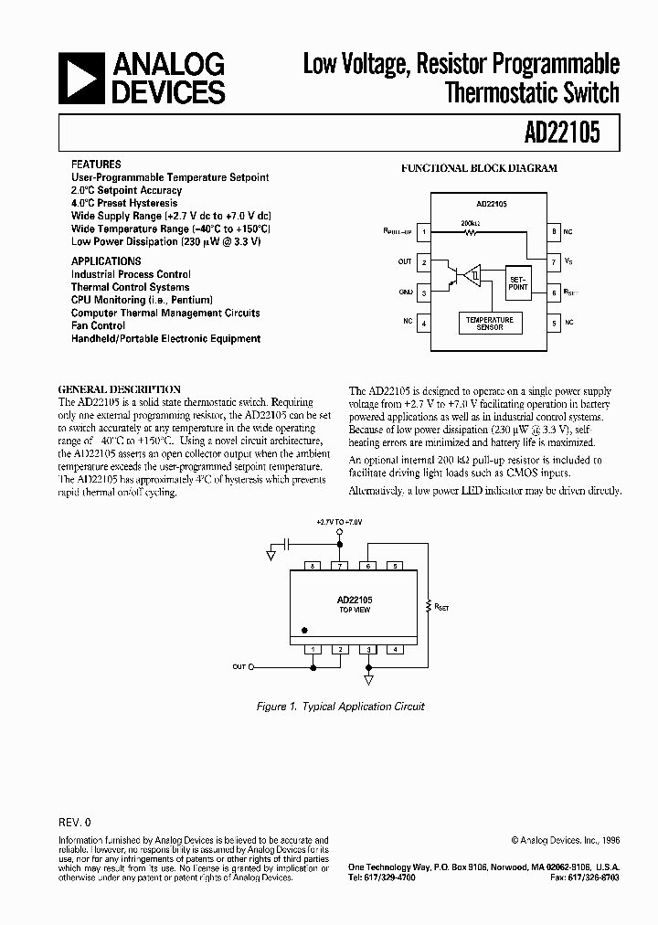 AD22105AR-REEL7_2400117.PDF Datasheet Download --- IC-ON-LINE