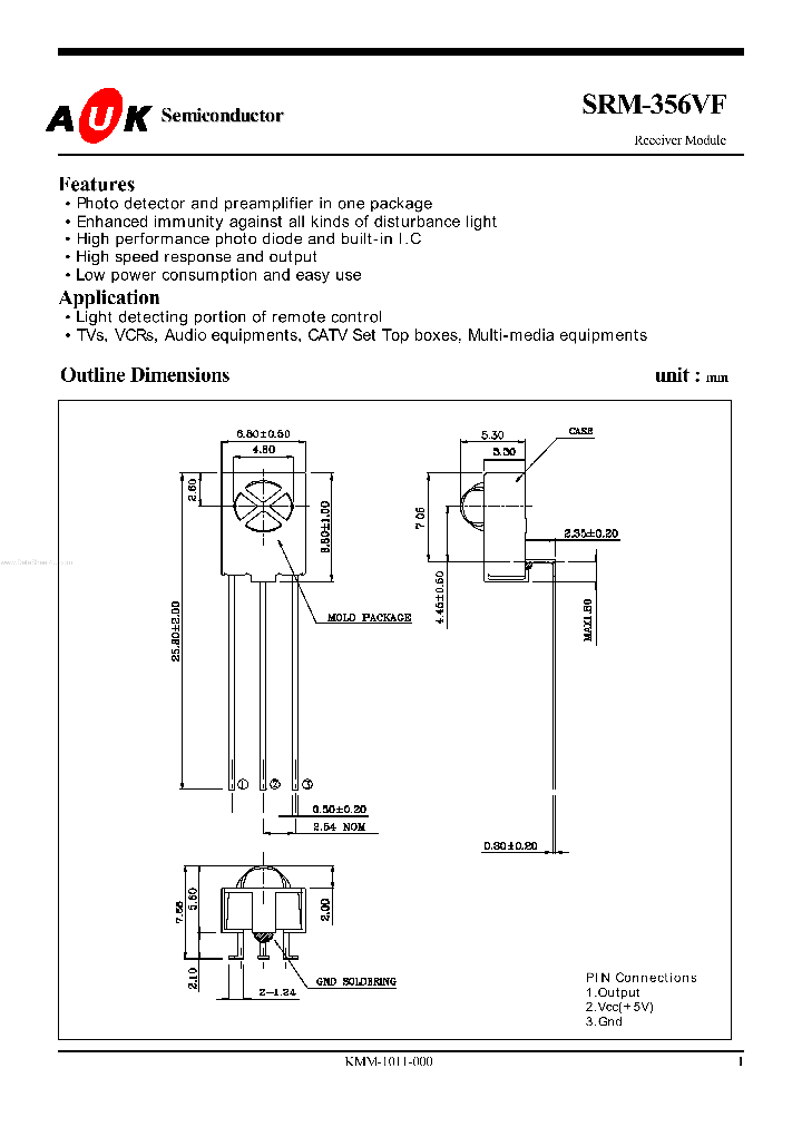 SRM-356VF_2507922.PDF Datasheet Download --- IC-ON-LINE