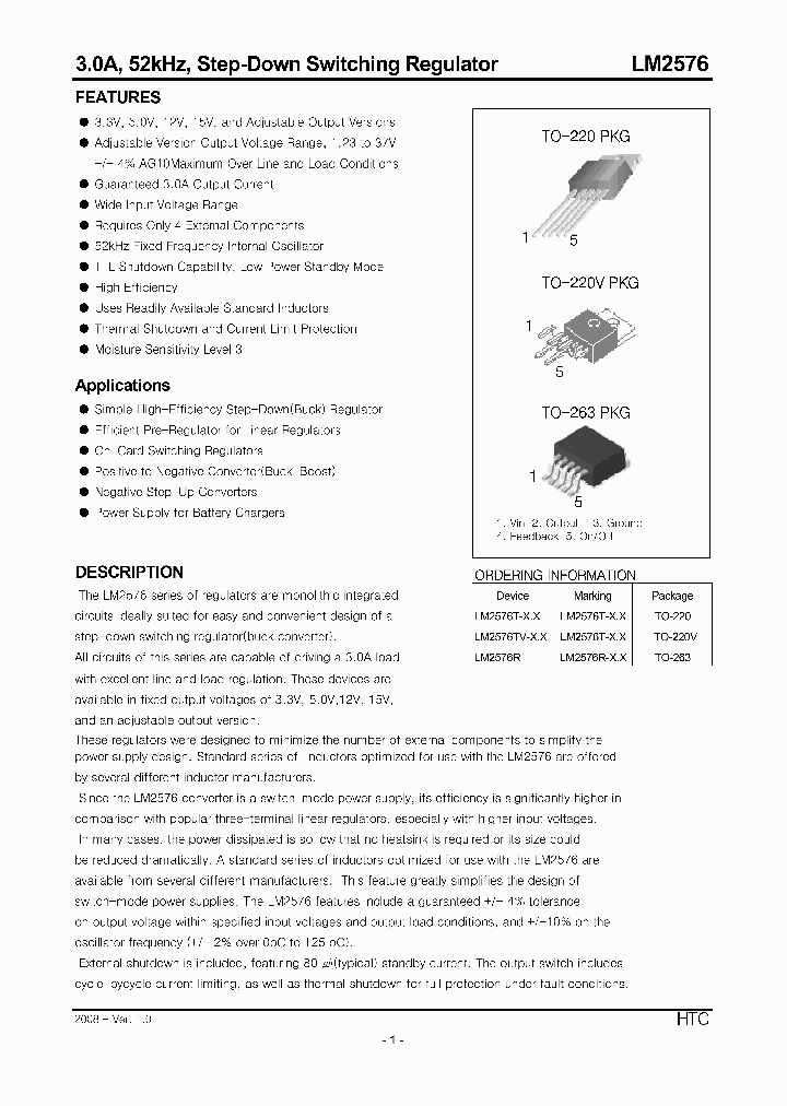 LM2576_2777023.PDF Datasheet Download --- IC-ON-LINE