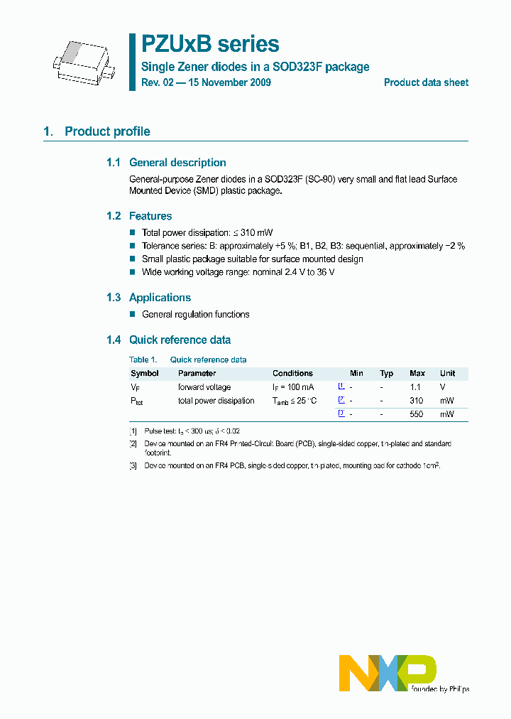 PZU13B1_2781963.PDF Datasheet Download --- IC-ON-LINE
